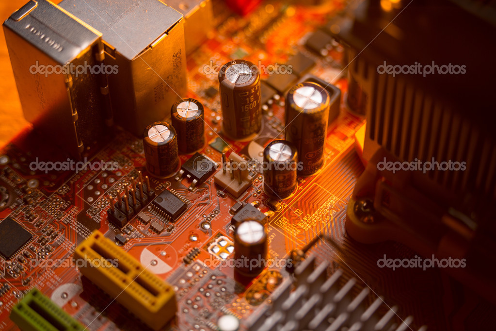 Computer motherboard — Stock Photo © Ruslan117 #26045001
