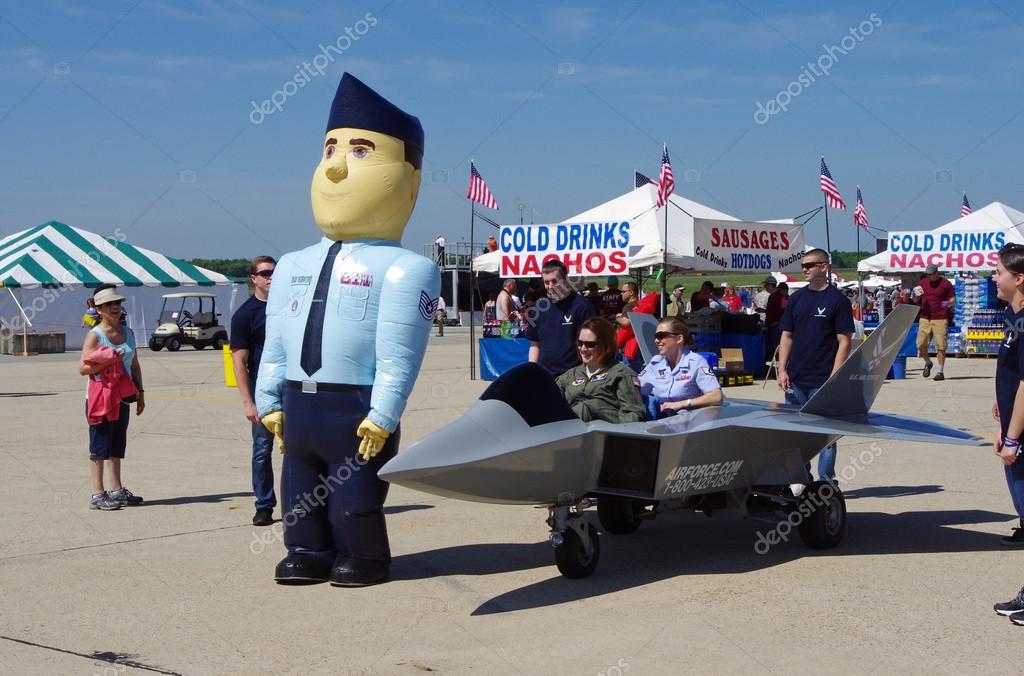 McGUIRE AIR FORCE BASE-WRIGHTSTOWN, NEW JERSEY, USA-MAY 12: Ricky ...