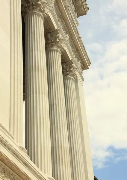 Supreme Court Pillars of Justice and Law — Stock Photo © slickspics ...