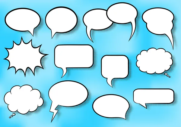 Cartoon word bubble Vector Art Stock Images | Depositphotos