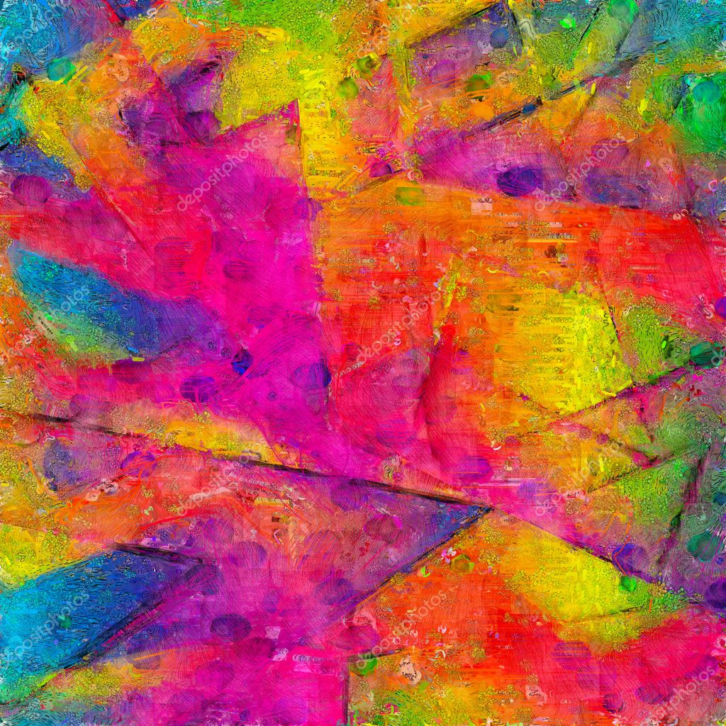 Artistic abstract painting texture background — Stock Photo © vic9277 ...