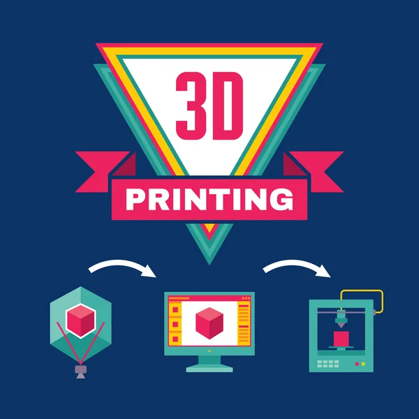 100,000 3d printing Vector Images | Depositphotos