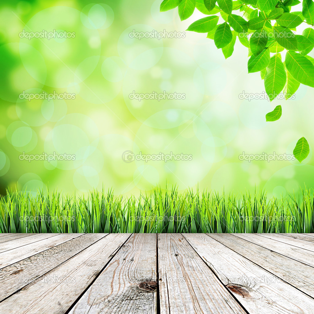 Abstract Green Nature