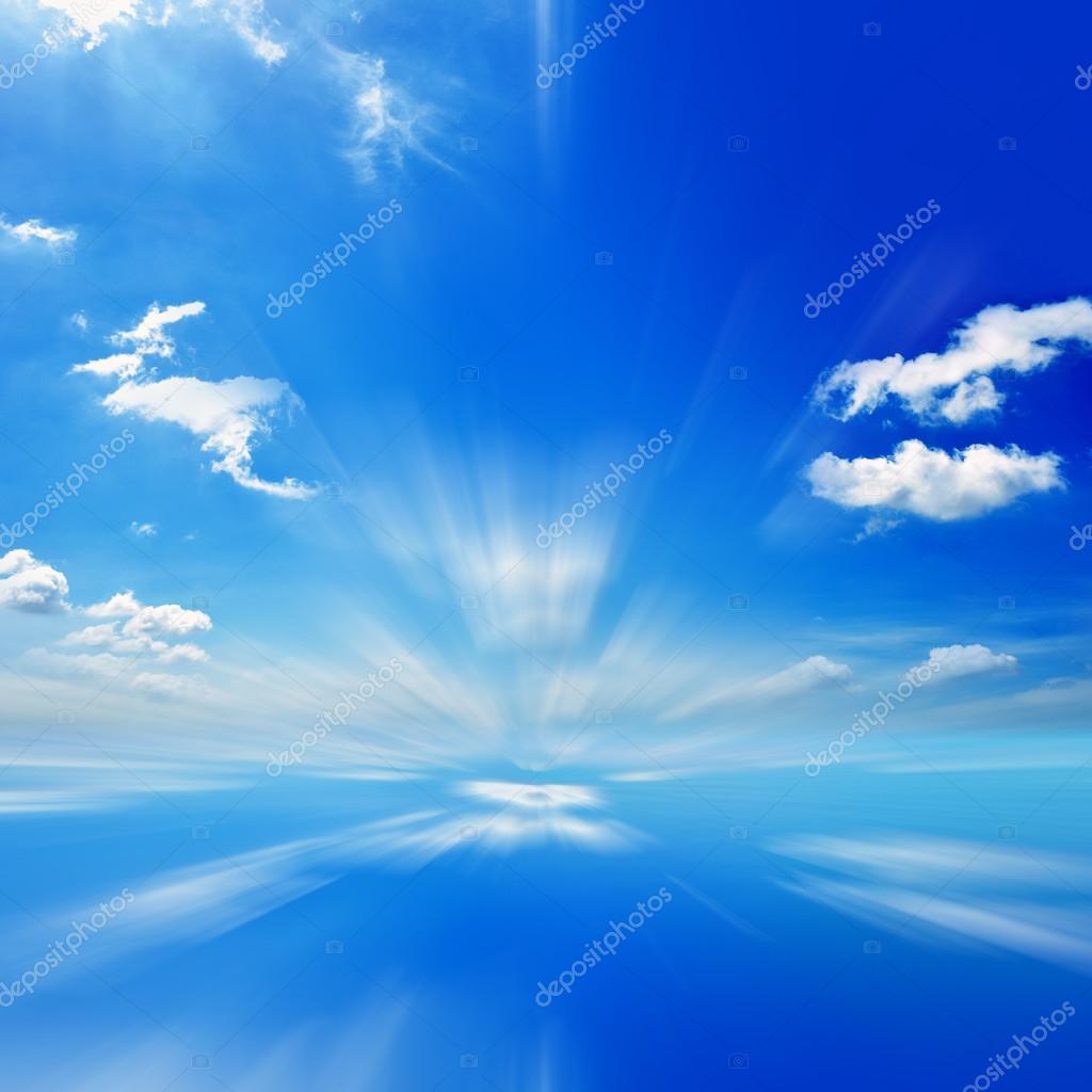 Blue sky motion blur background — Stock Photo © kritchanut #37959571