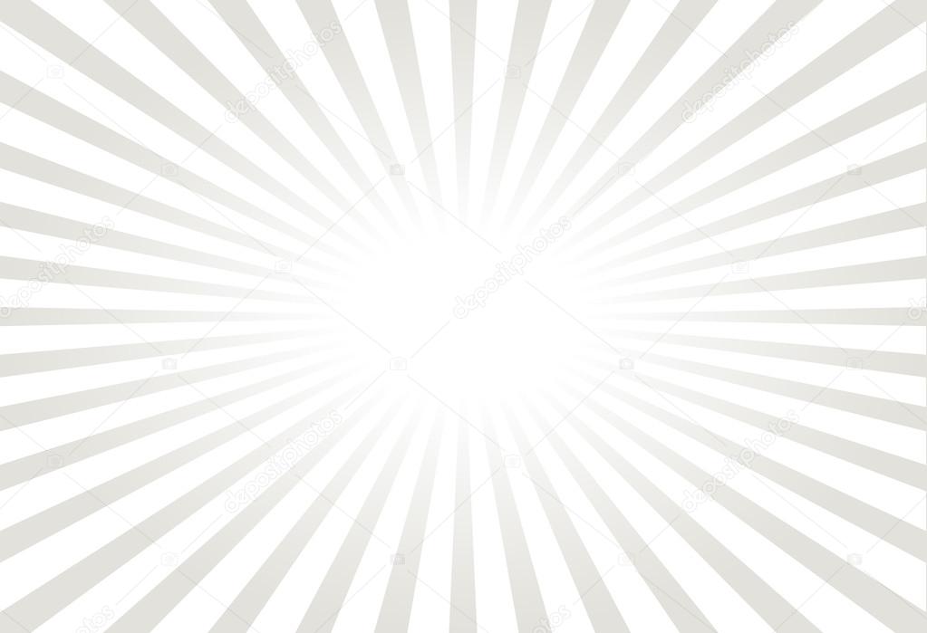White and gray ray sunburst style abstract background Stock Vector ...