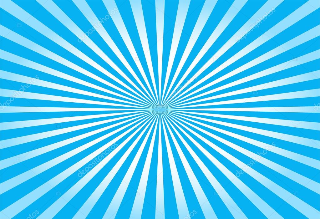 Colorful blue ray sunburst style abstract background Stock Vector Image ...