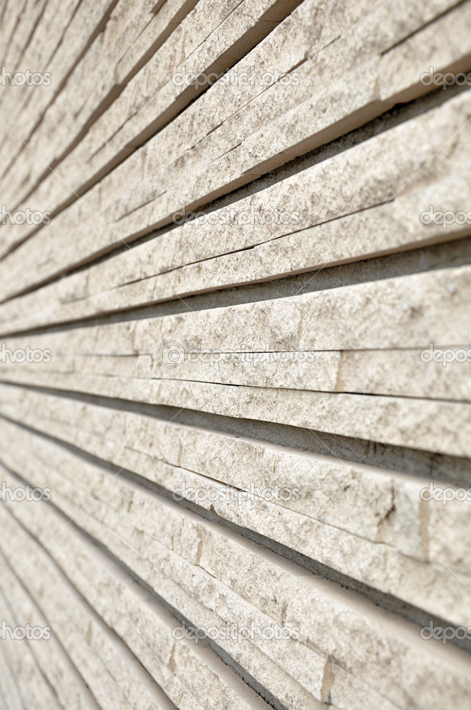 Grooved decorative stone wall texture Stock Photo by ©kritchanut 44526471