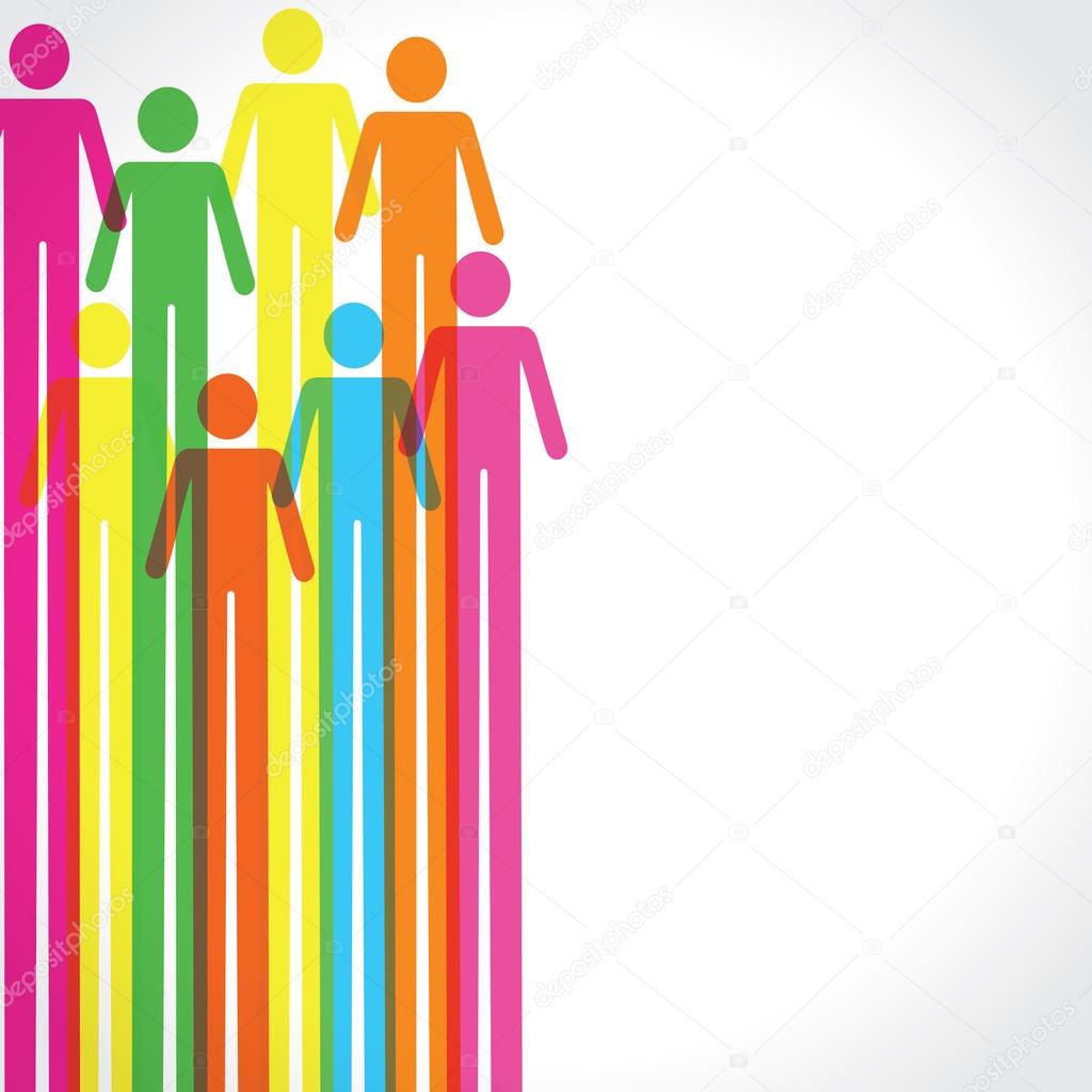 Colorful man icon background Stock Vector Image by ©designwork07 #24256047