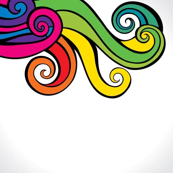 Colorful swirl background Stock Vector Image by ©designwork07 #25384645
