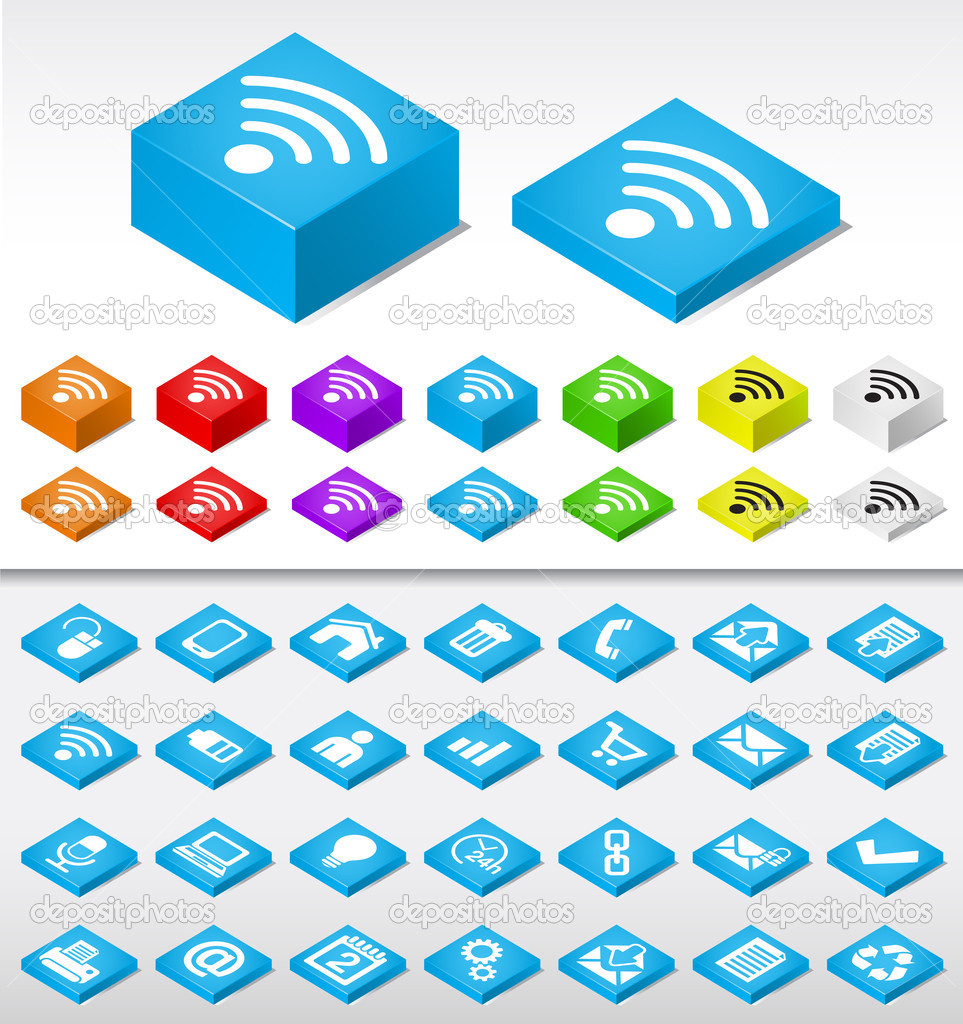 BASIC ICONS Stock Vector by ©davidcreacion 27818073