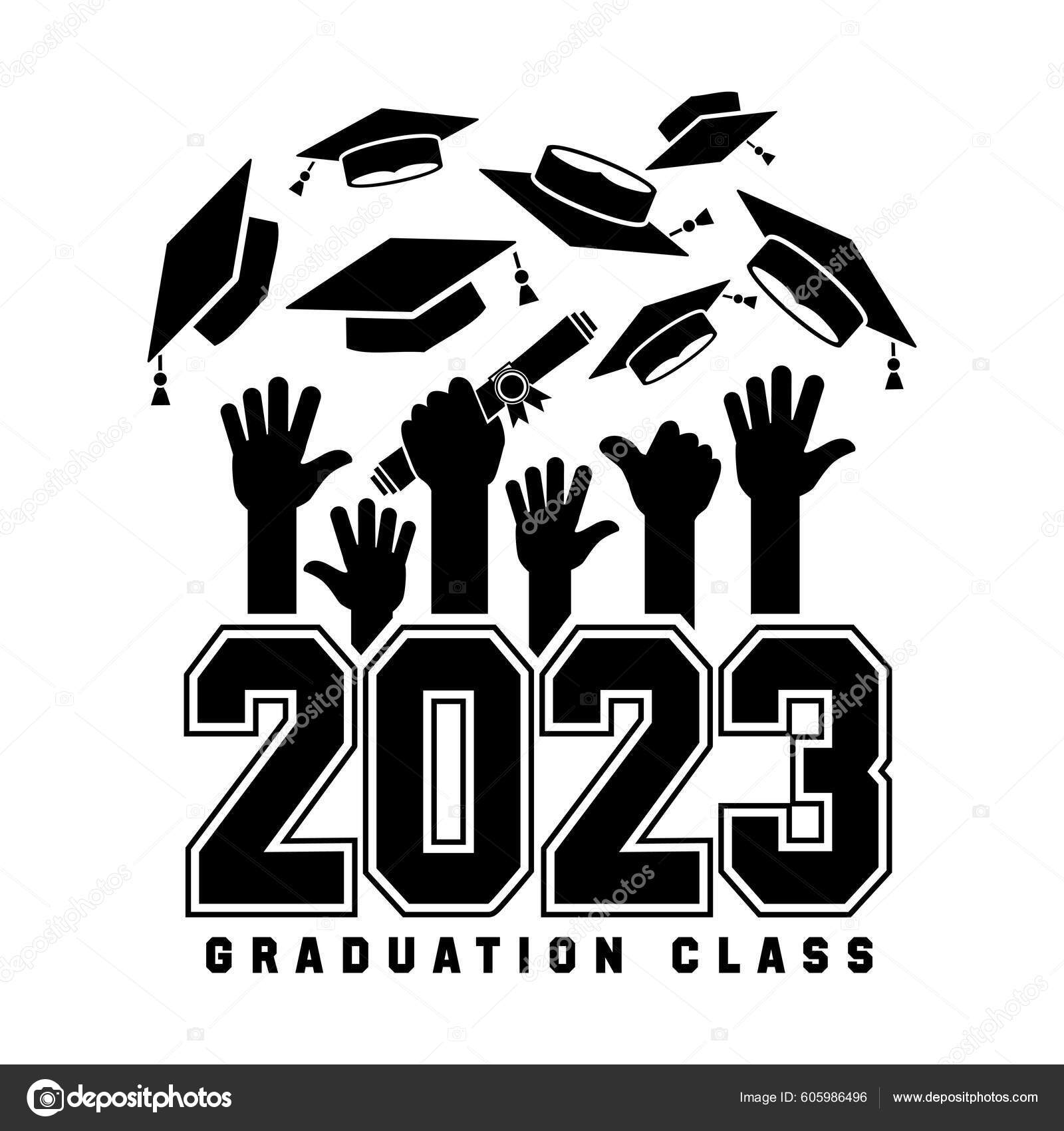 Graduation Class Poster 2023 Greeting Invitation Card Graduation Design ...