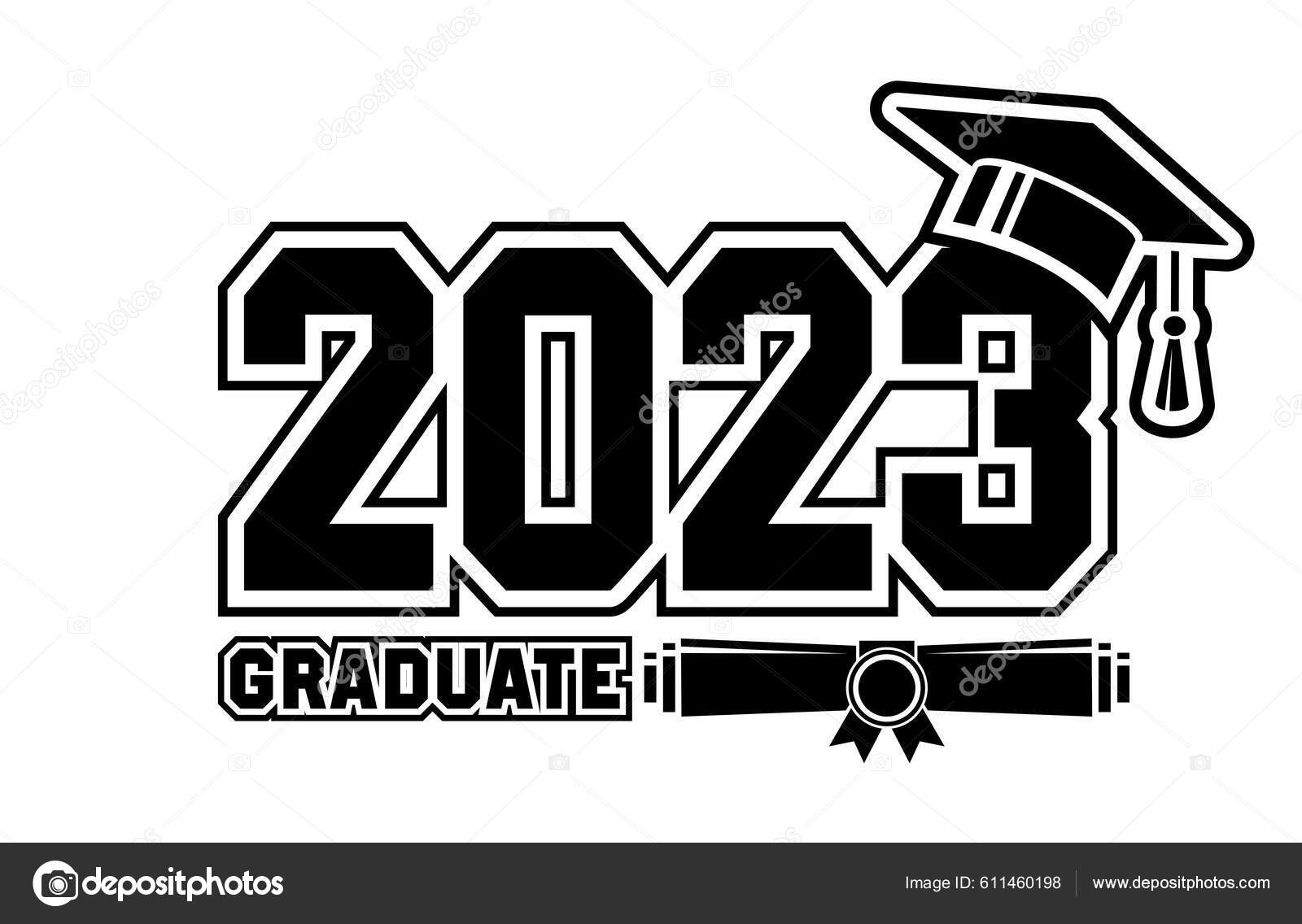 2023 Class Graduate Mission Complete Concept Decorate Congratulation ...