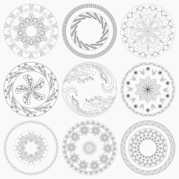 Circular patterns Vector Art Stock Images | Depositphotos
