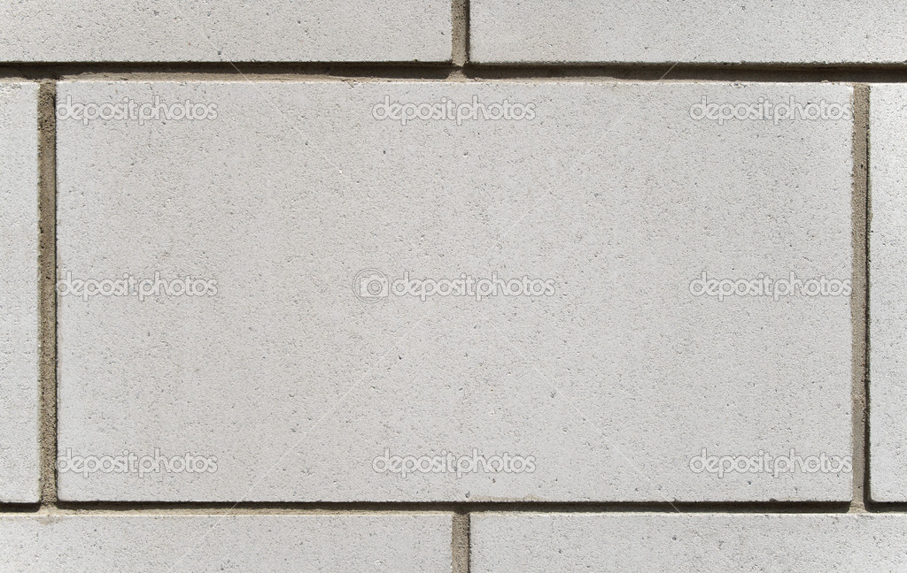 White brick block with space for text Stock Photo by ...