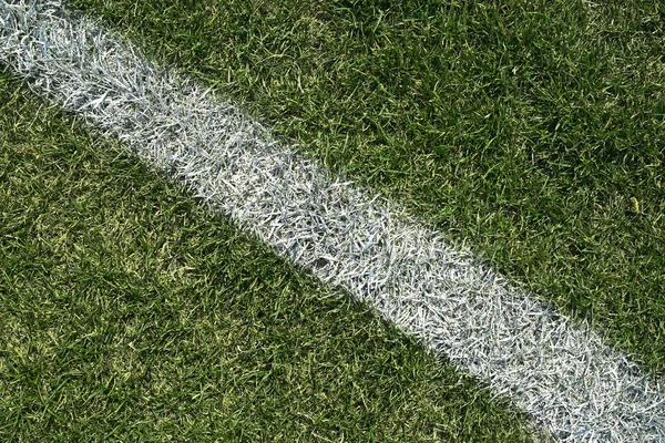 White boundary line of a playing field - Stock Image - Everypixel