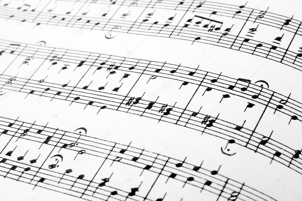 Music notes Stock Photo by ©StudioLightAndShade 21827033