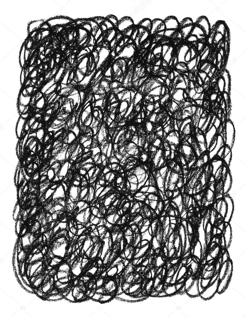 Hand-drawn black circular background Stock Photo by ...