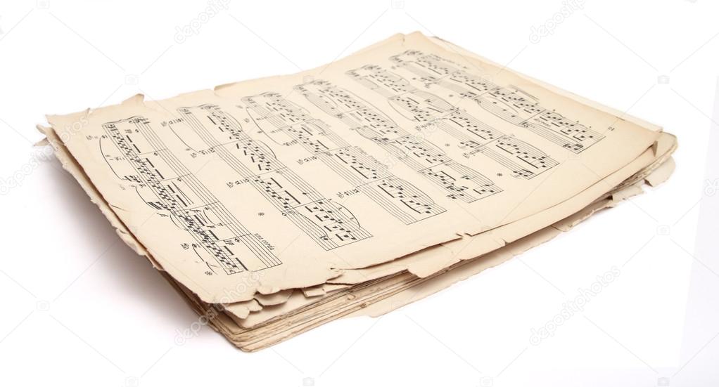 Old music sheets Stock Photo by ©gdvcom 21732241