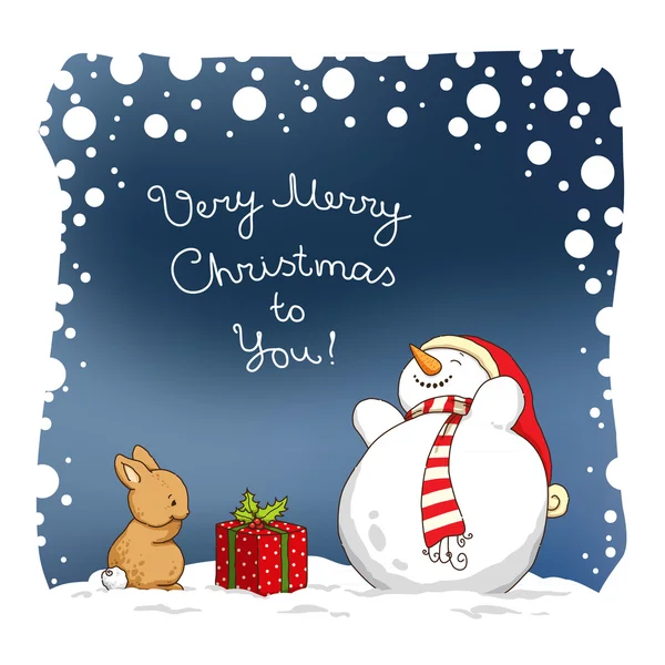 Cute Polar Bears Celebrating Christmas Stock Vector Image By