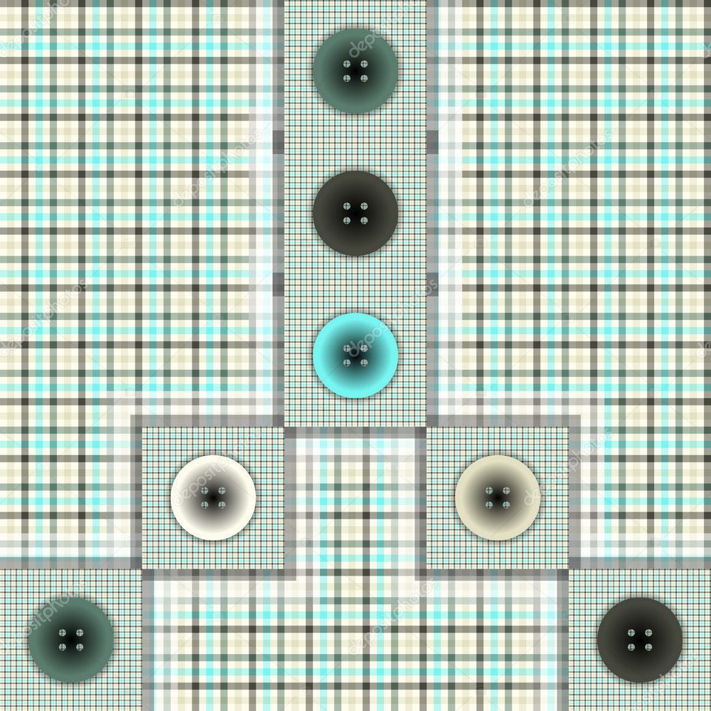 Set of fabric with buttons Stock Vector Image by ©kadevo #31340907