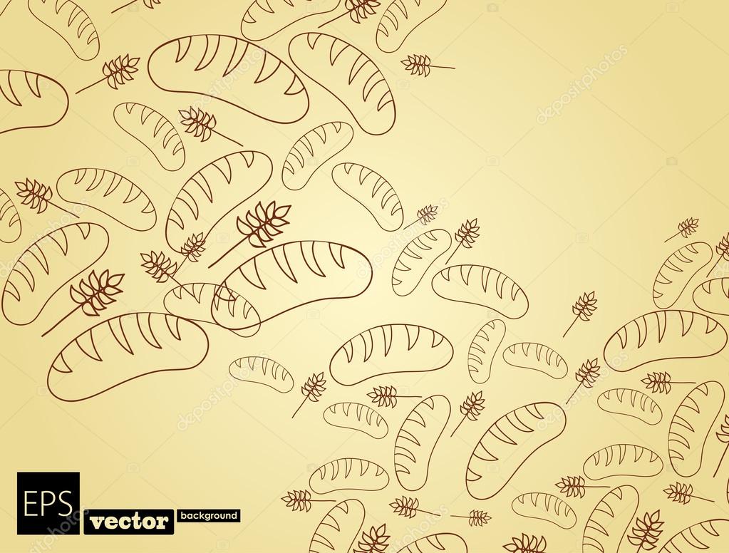 Bread background Stock Vector Image by ©Chorniy10 #28802045