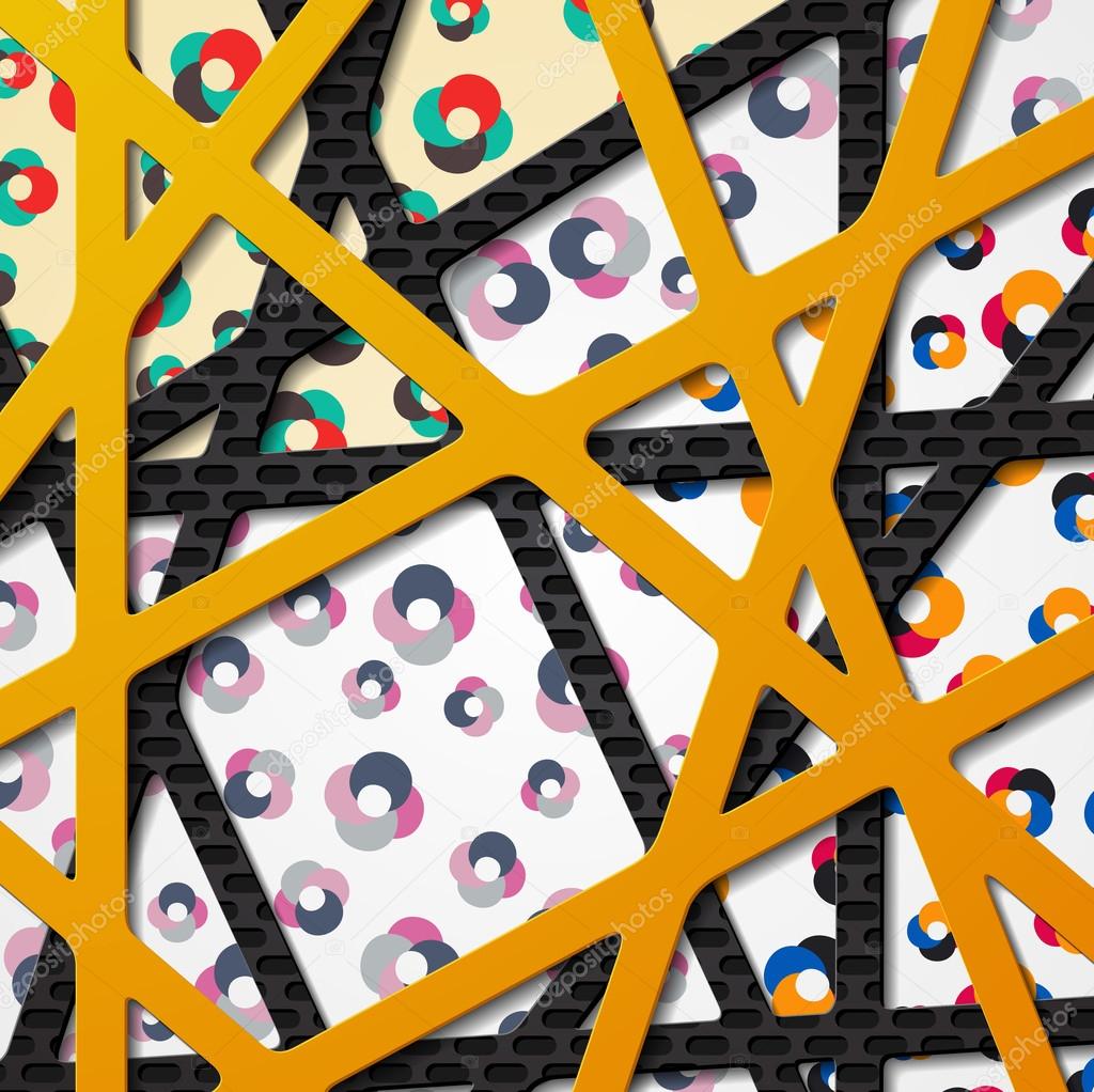 Layered abstract background Stock Vector Image by ©Chorniy10 #30104879