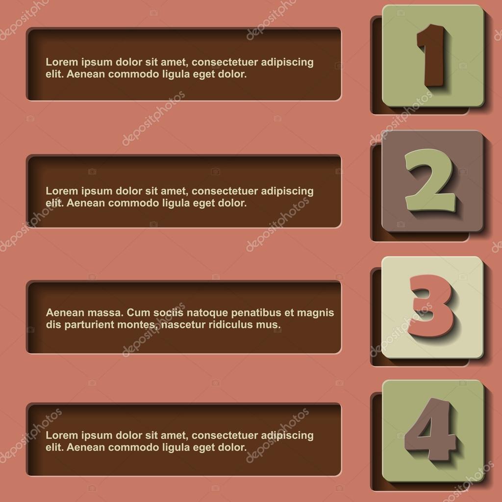 Information chart with numbers Stock Vector Image by ©Chorniy10 #30105569