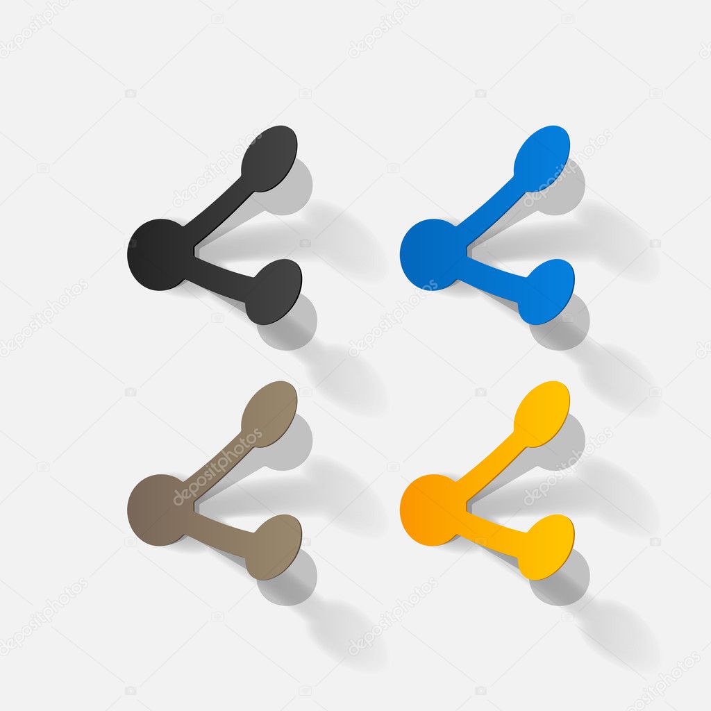 Symbol shares Stock Vector Image by ©Chorniy10 #40777091