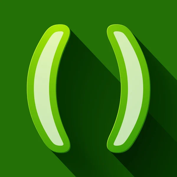 Simbol tanda kurung Vektor Stok, Ilustrasi Simbol tanda kurung Bebas ...