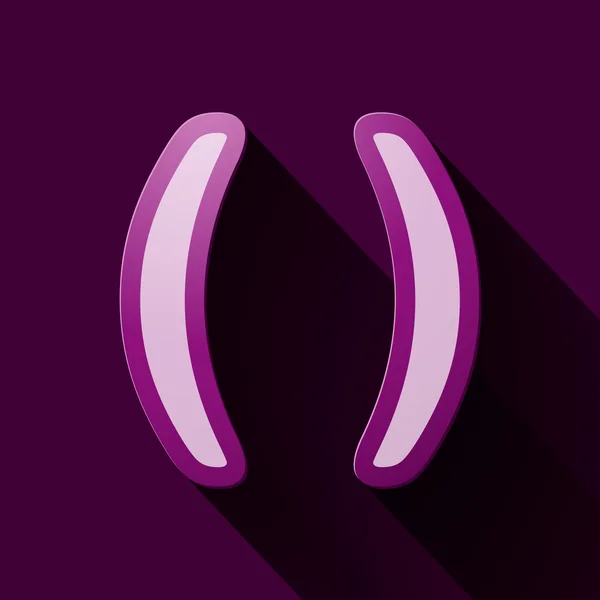 Simbol tanda kurung Vektor Stok, Ilustrasi Simbol tanda kurung Bebas ...