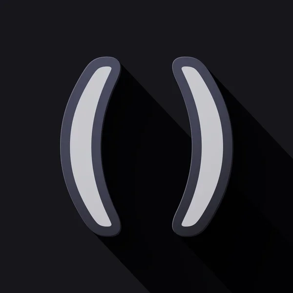 Simbol tanda kurung Vektor Stok, Ilustrasi Simbol tanda kurung Bebas ...