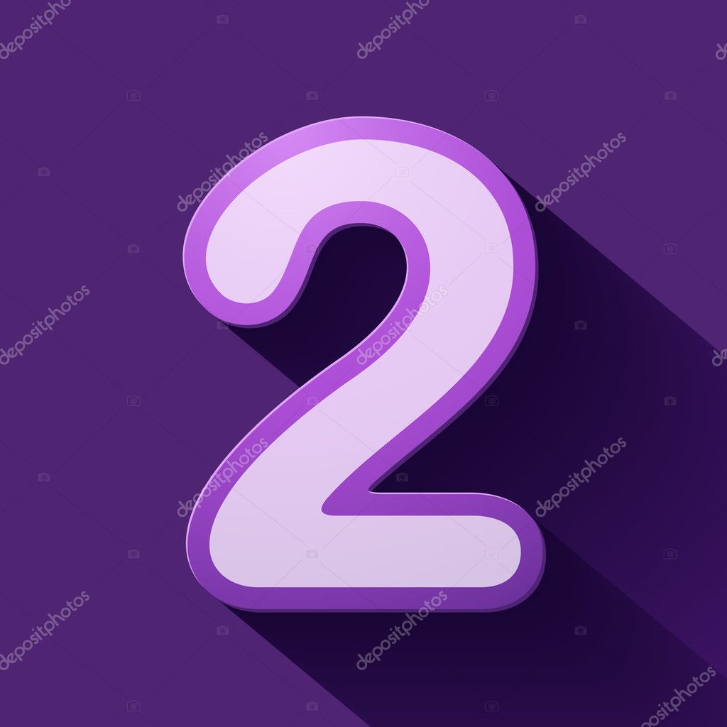 Number two Stock Vector by ©Chorniy10 44430441