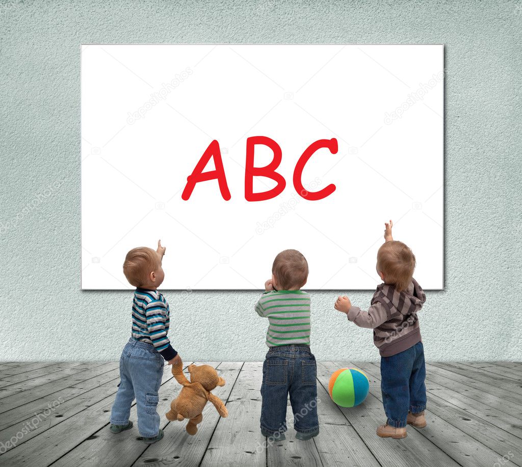 Baby school — Stock Photo © zmijak #38144933