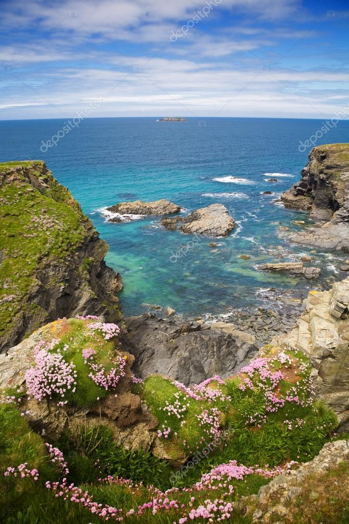 Cornish Coastal Cliffs Stock Photo by ©antb 21967643