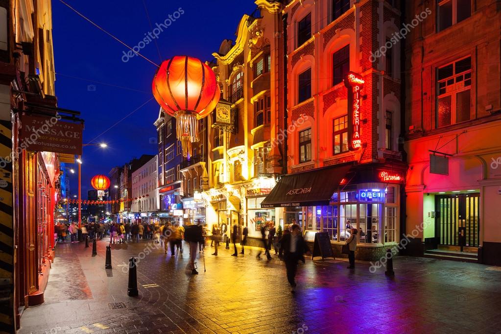 Chinatown London Night Time – Stock Editorial Photo © antb #33112675