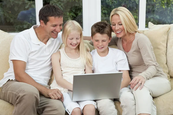 Family using computer Stock Photos, Royalty Free Family using computer ...