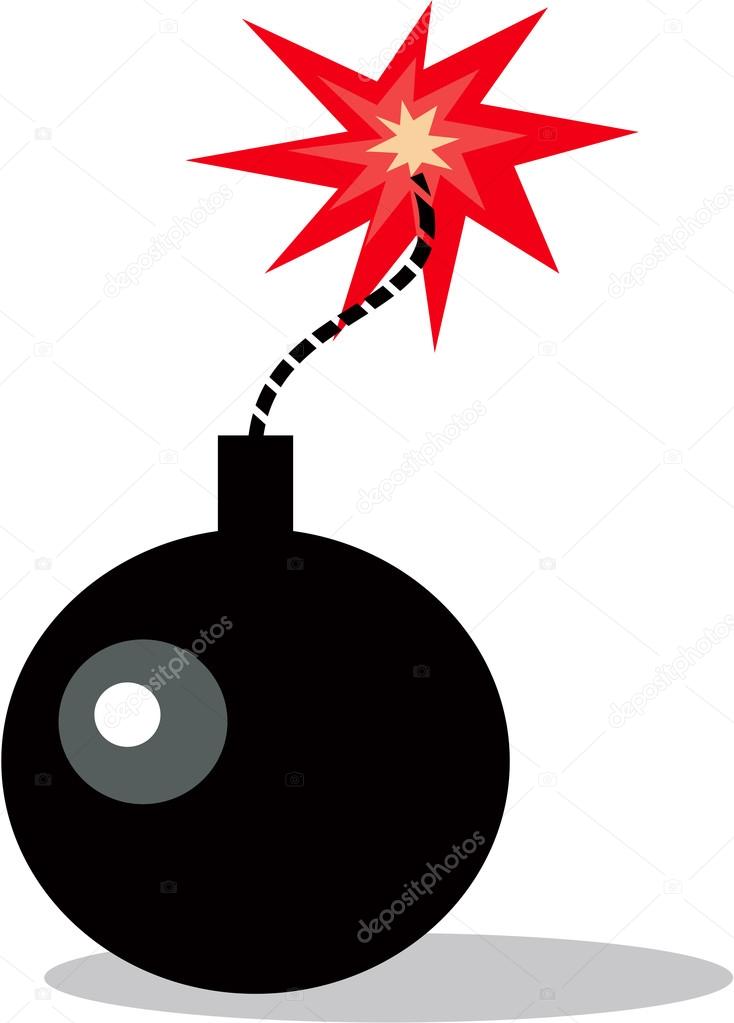 Cartoon bomb icon Stock Vector Image by ©vabadov #22570373