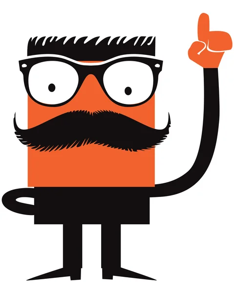 Cartoon character pointing Vector Art Stock Images | Depositphotos