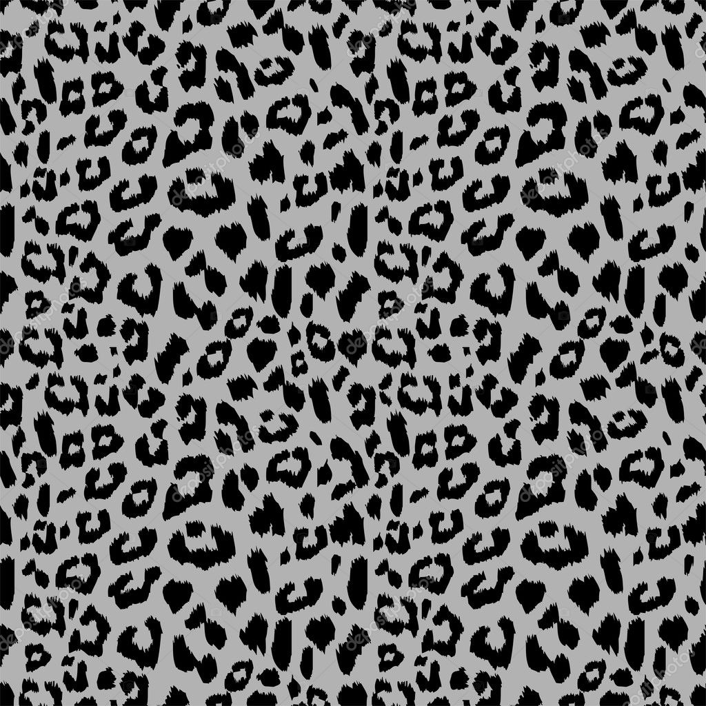 Seamless leopard fur pattern Stock Vector Image by ©vabadov #40721551