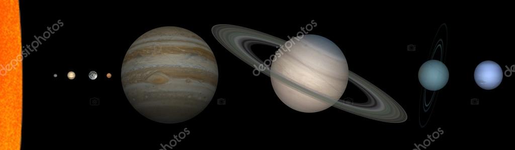 Solar system — Stock Photo © manjik #21761669