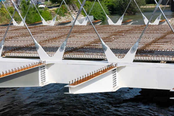 Steel truss cantilever bridge Stock Photos, Royalty Free Steel truss ...