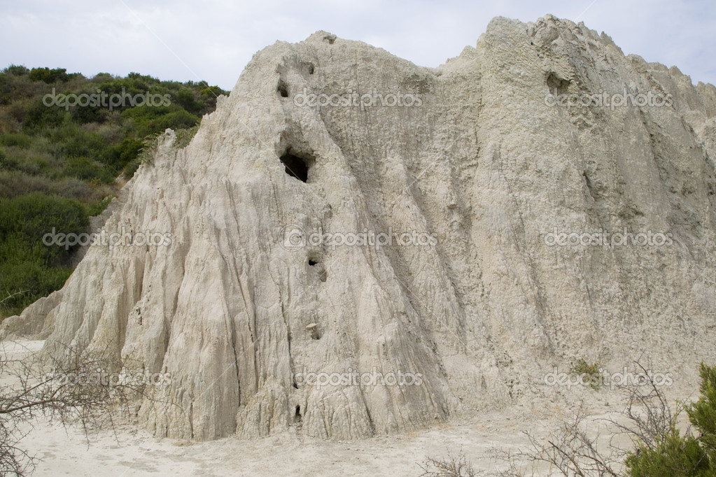 Eroded Clay Formations — Stock Photo © MihaiDancaescu #21722707