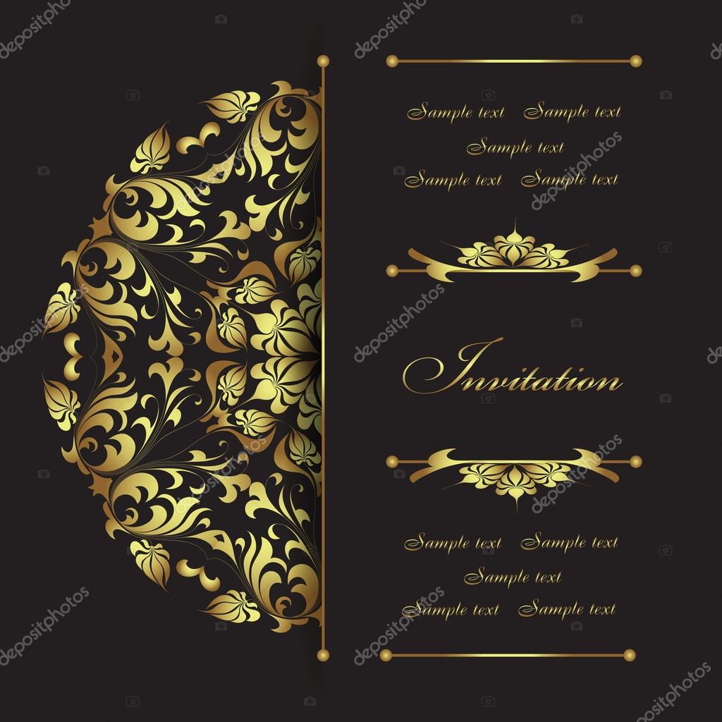 Invitation card — Stock Photo © Liddiebug #25565025