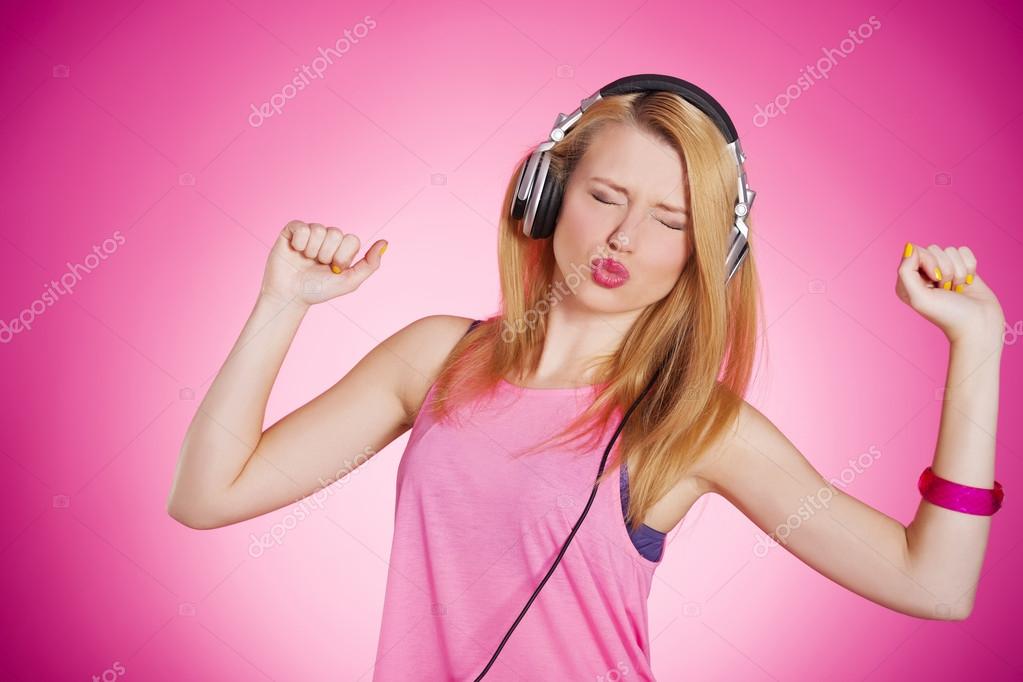 Crazy dancer — Stock Photo © gpointstudio #21915109