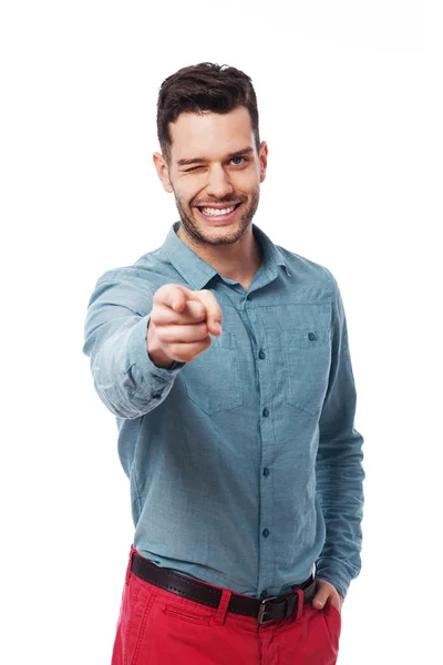 Man winking Stock Photos, Royalty Free Man winking Images | Depositphotos®