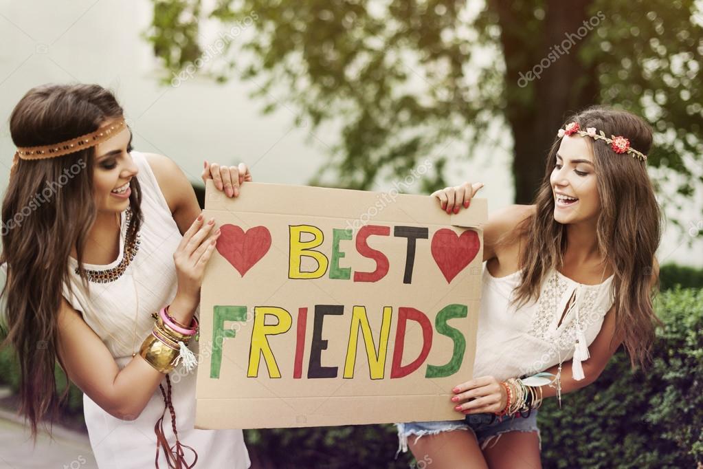 Best friends — Stock Photo © gpointstudio #48592431