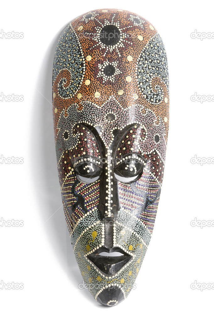African Mask — Stock Photo © carlos_velayos #49481069