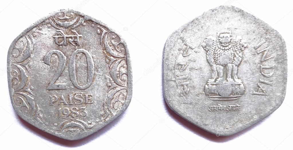 Indian Old Coins — Stock Photo © mdswriter #22794438