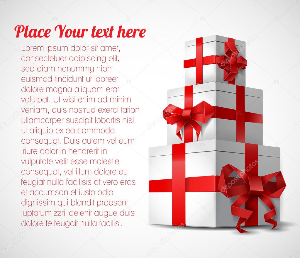 Gift boxes texture — Stock Vector © vadelma_stock #34161847