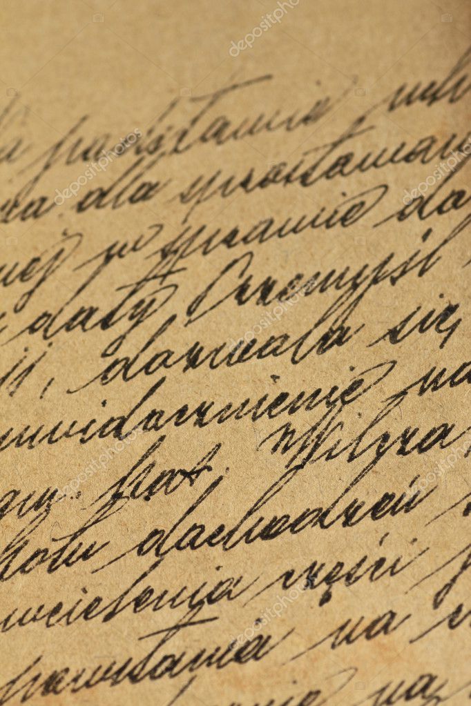 Old manuscript Stock Photo by ©agneskantaruk 25824091